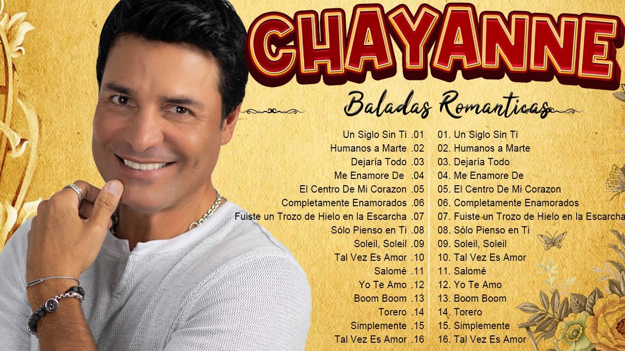 Chayanne Mix | Chayanne Grandes Éxitos Sus Mejores Canciones | Las ...