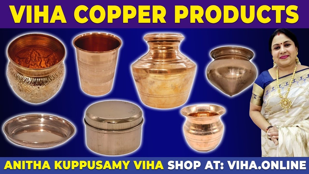 Authentic & Natural Viha Copper Products | Viha Online Shopping ...