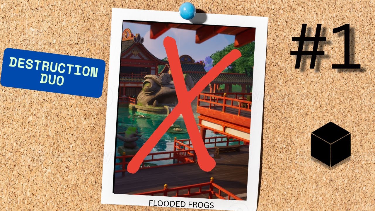 [#1] COMPLETELY Destroying Flooded Frogs In Fortnite - YouTube