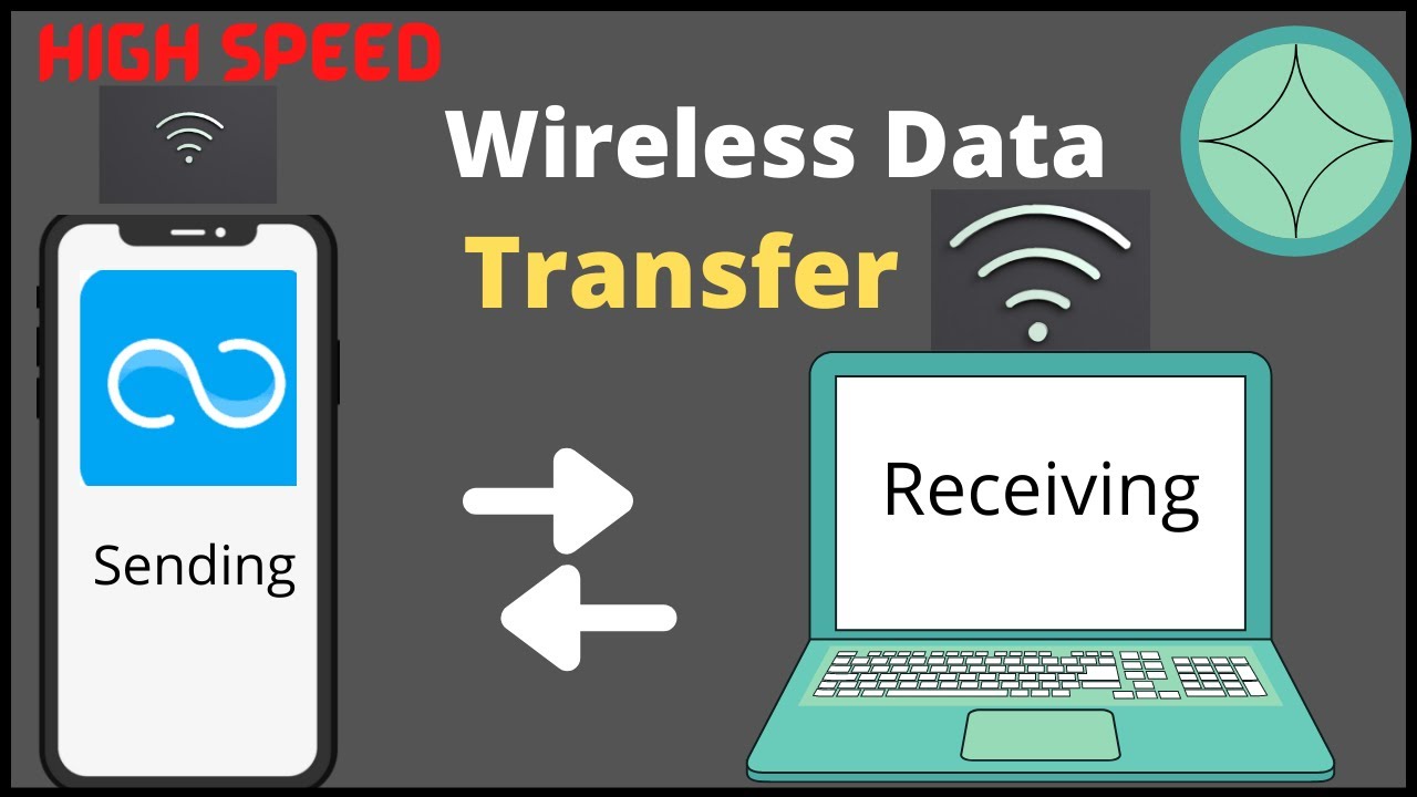 How To Transfer Data Android To PC Wireless || Wirelessly data Transfer ...