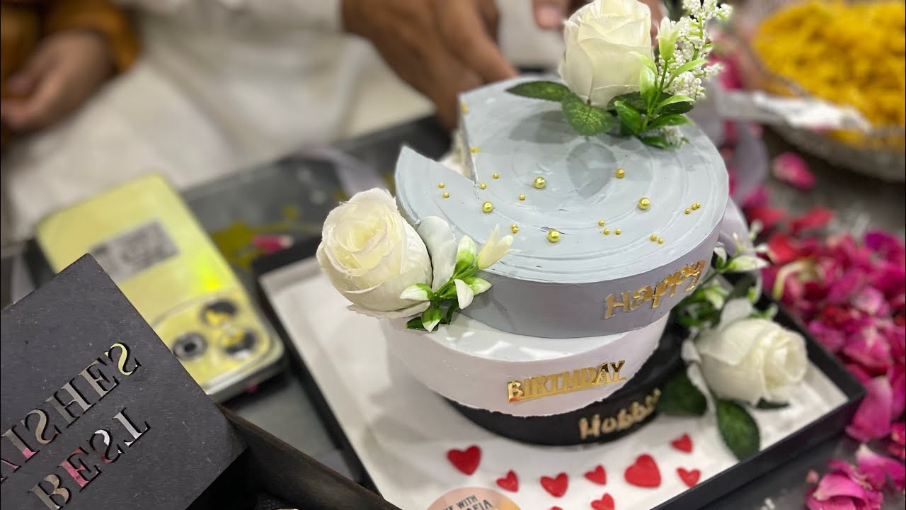 Anti gravity cake in whipping cream No buttercream no ganache | Vlogs ...