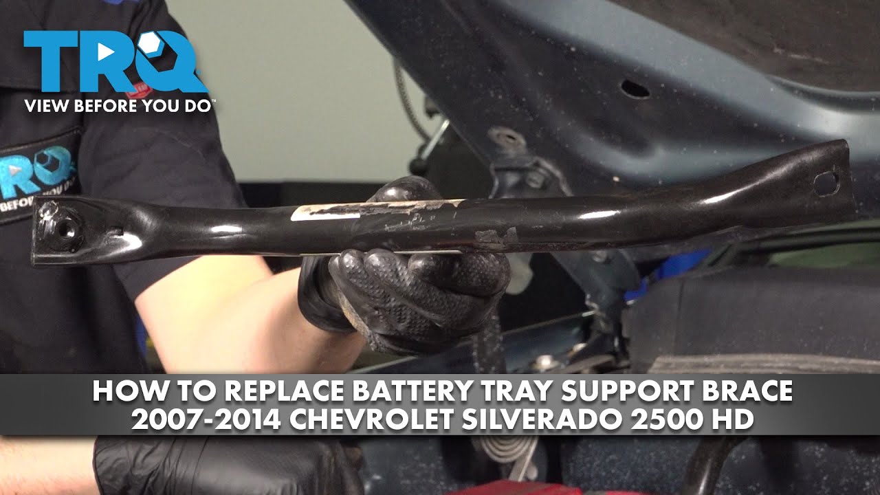 How to Replace Battery Tray Support Brace 2007- 2014 Chevrolet ...
