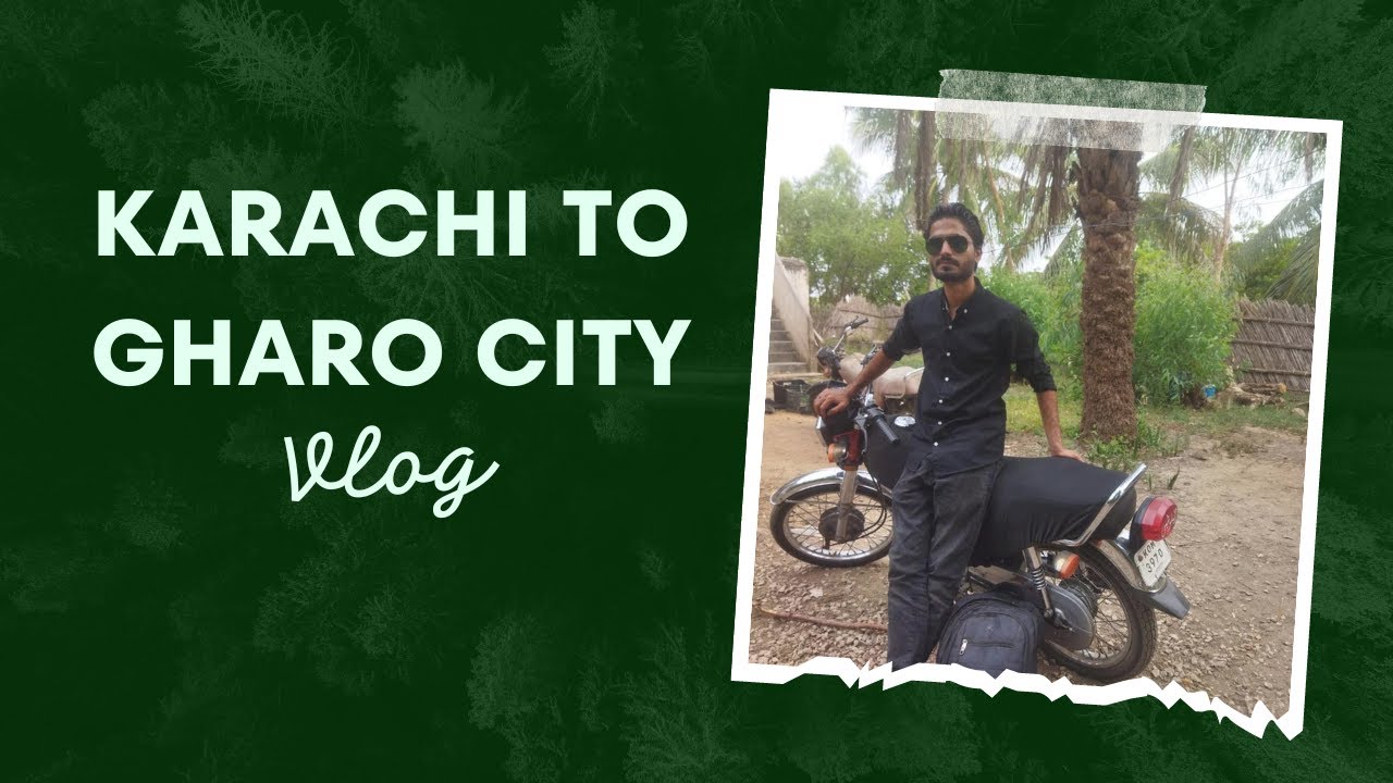 Karachi to Gharo on bike #eidday2 #vlog 8 ⁠@sheheryarbalochvlogs - YouTube