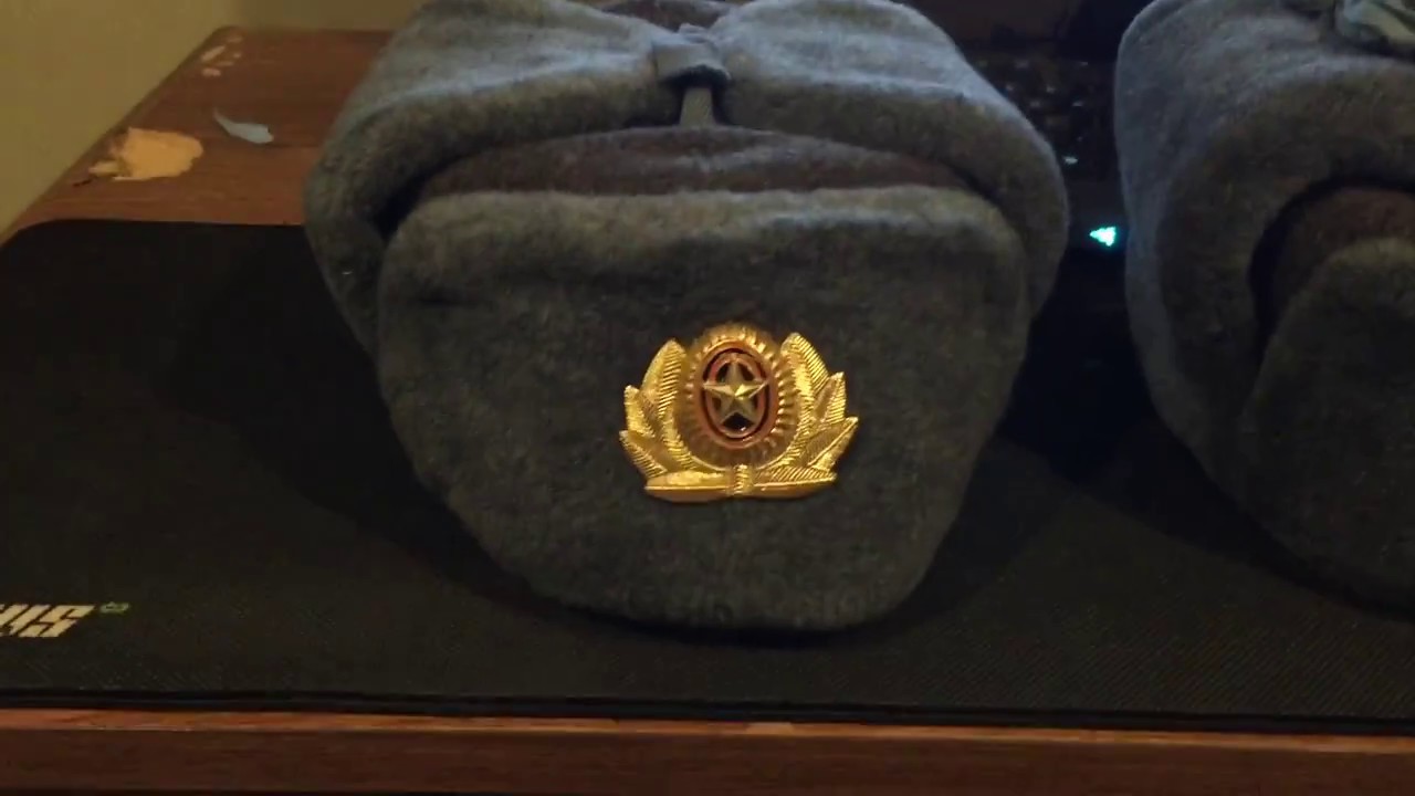 New Soviet ushanka hats - YouTube