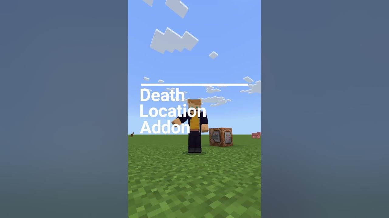 How to See Your Death Location in Minecraft Bedrock - YouTube