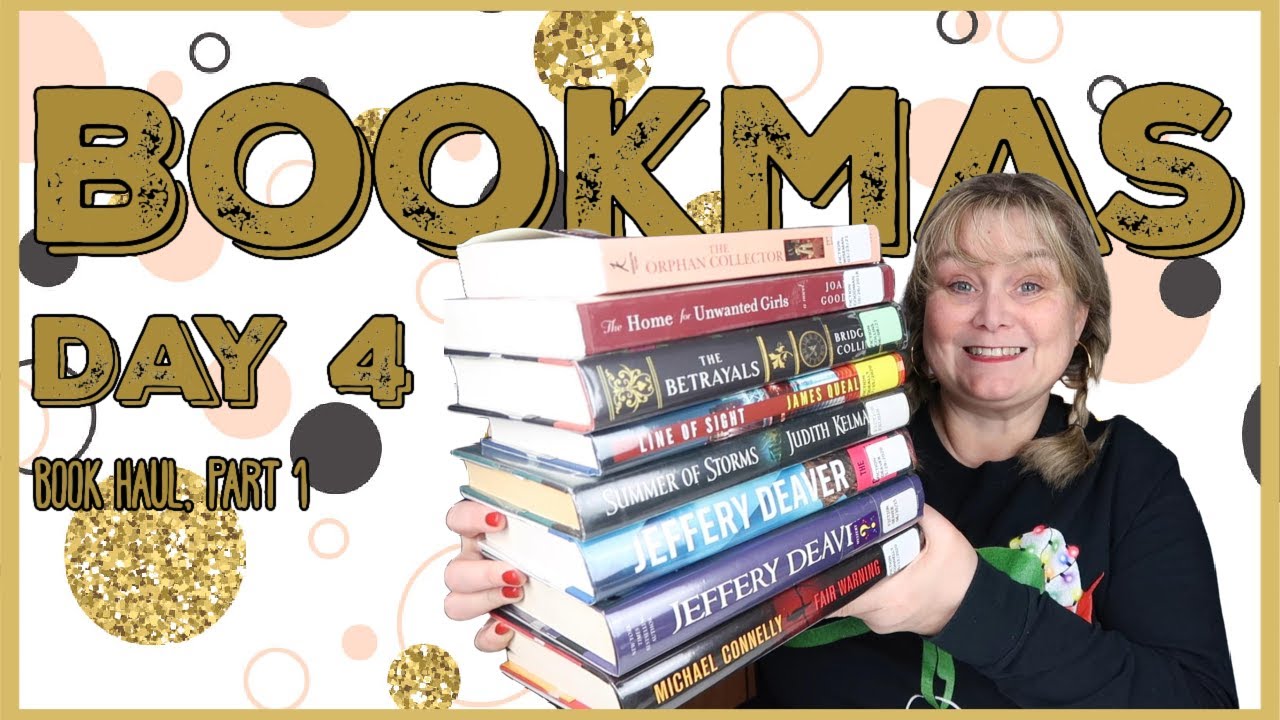 Bookmas ♦ Day 4: Hauling Some Books (part 1) - YouTube