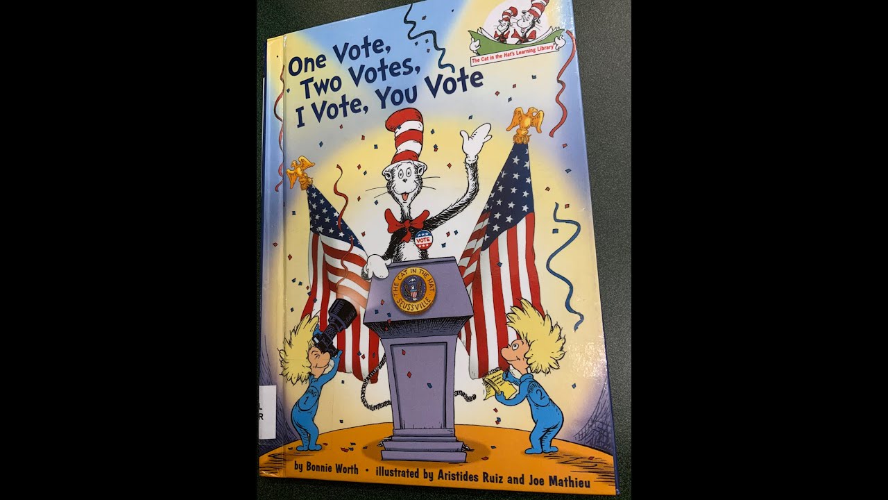 One Vote, Two Votes, I Vote, You Vote (read-aloud from MI Librarian ...