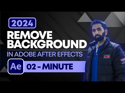 How to Remove Background in Adobe After Effects 2024 | After Effects ...