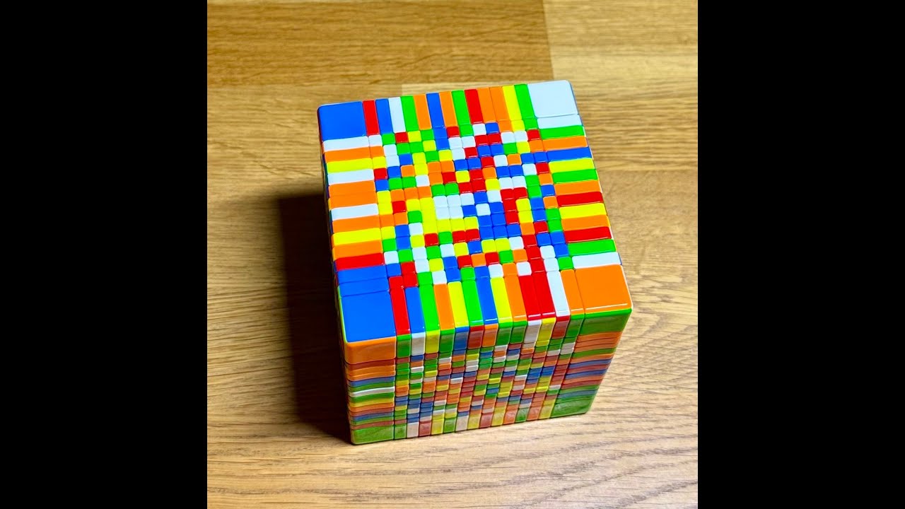 Unboxing del Cubo de Rubik 15x15 de Dian Sheng – Uno de los cubos más ...