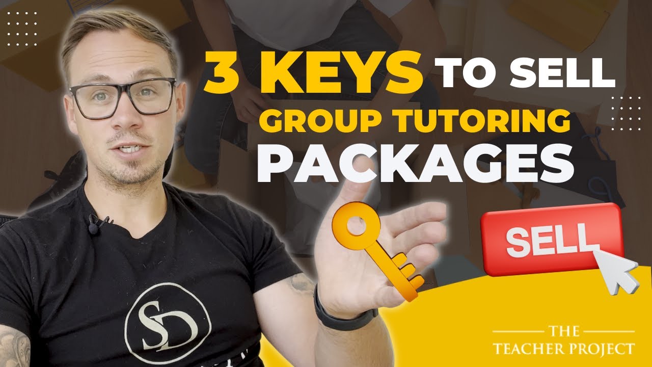 The 3 Keys To Sell Group Tutoring Packages Online - YouTube