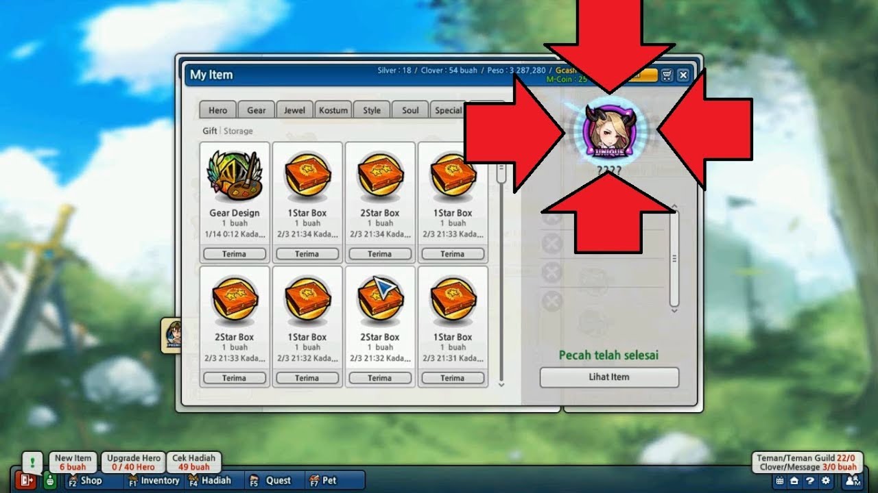 lost saga HERO UNIQUE - YouTube