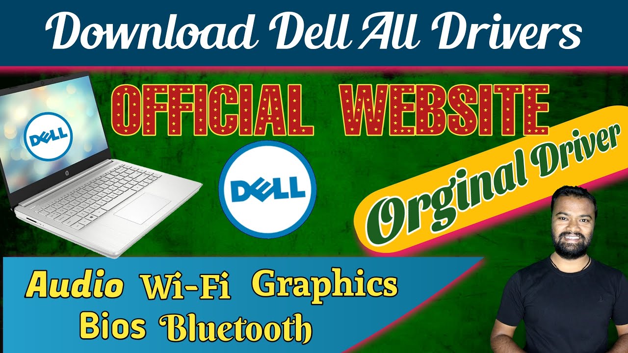 How To Download All Drivers Of Dell | Dell Laptop ke liye Driver kaise ...