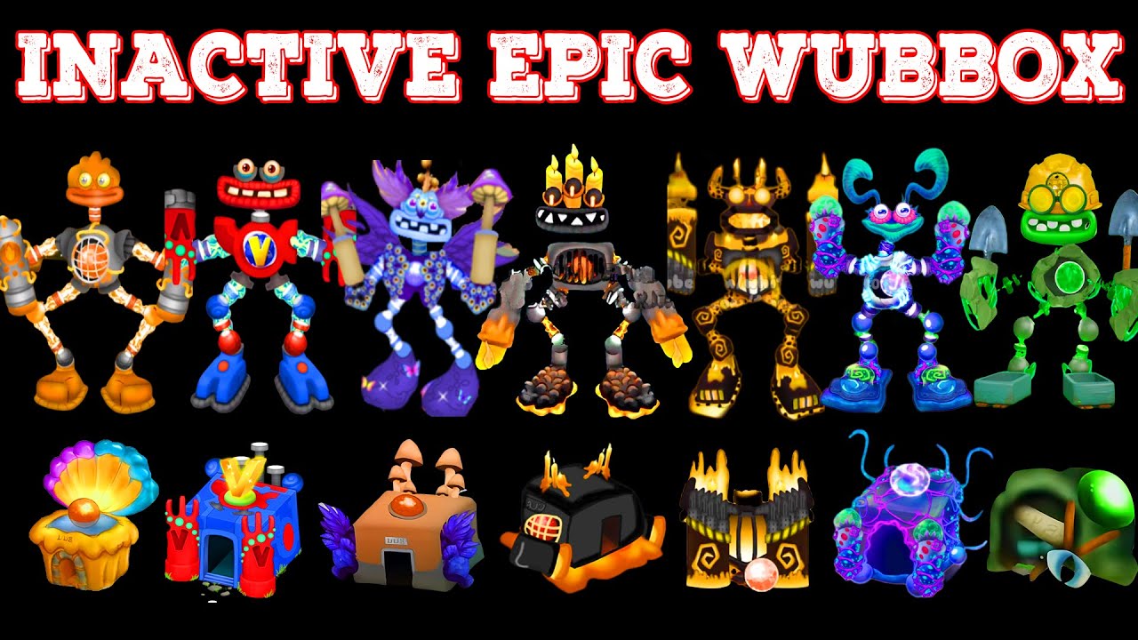 All Inactive Epic Wubbox Vs Epic Wubbox Fanmade on All Islands - | My ...