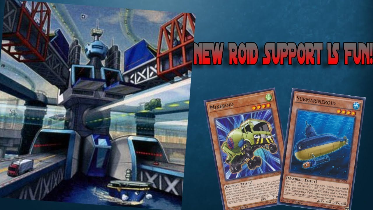 NEW Roids. Submarineroid and mixeroid with megaroid city support ...