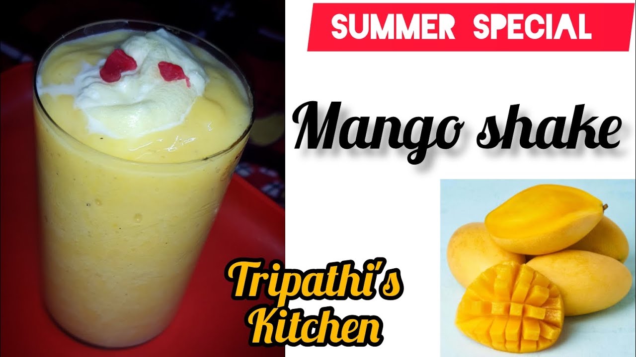 Summer special mango shake - YouTube