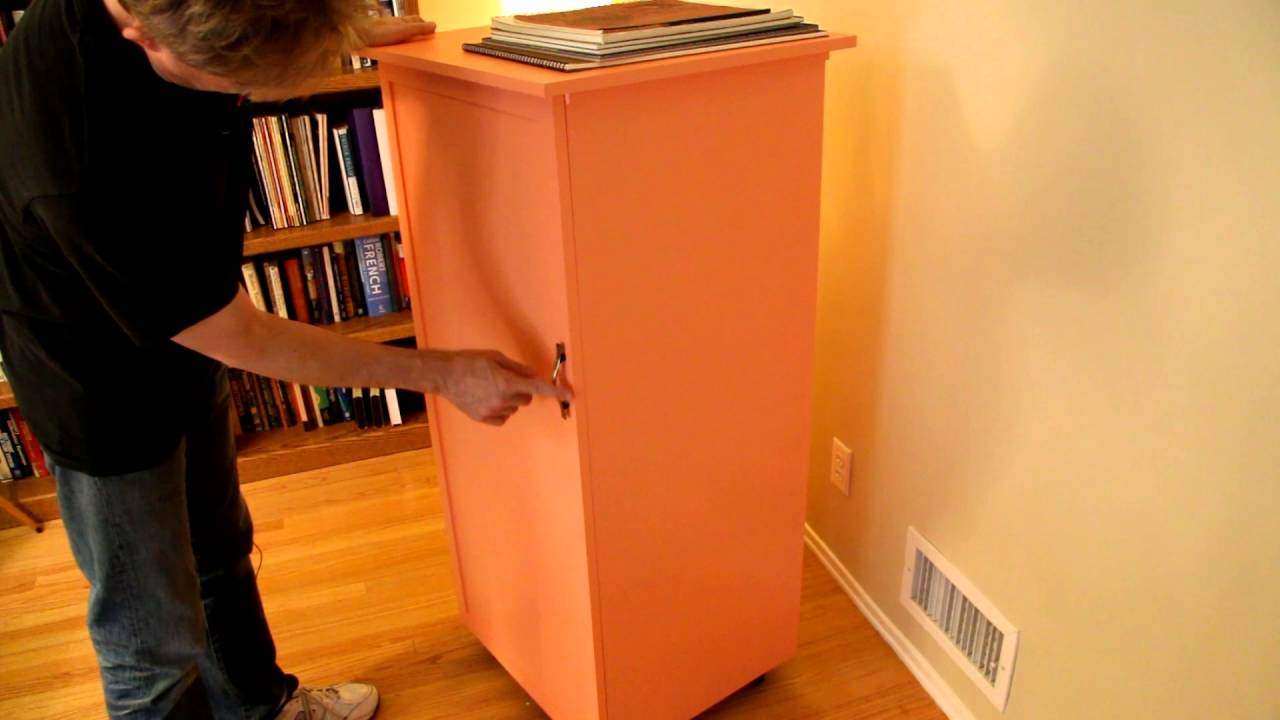 Art Paper Storage Cabinet