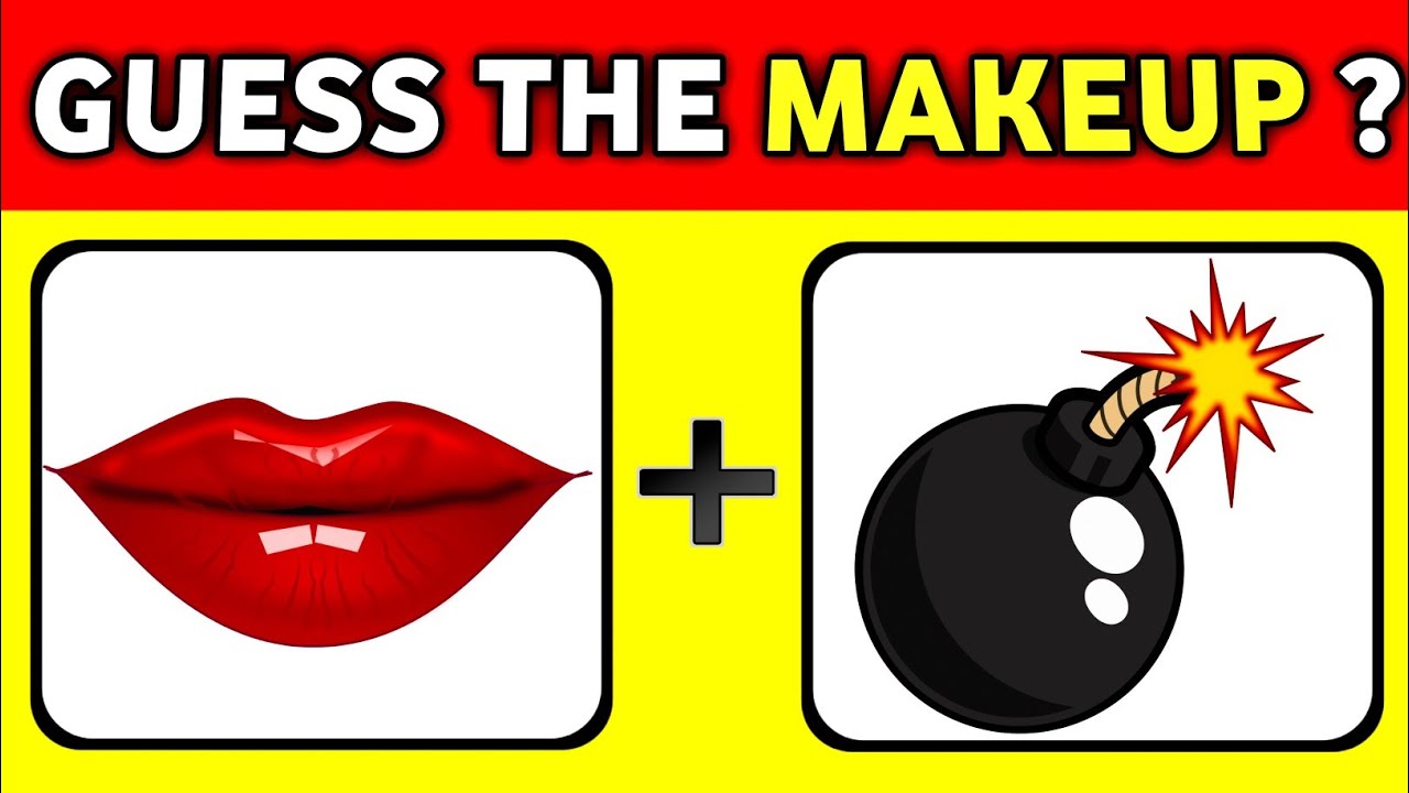 Can you guess the makeup || Puzzle games || emoji puzzle game 3 इमोजी ...