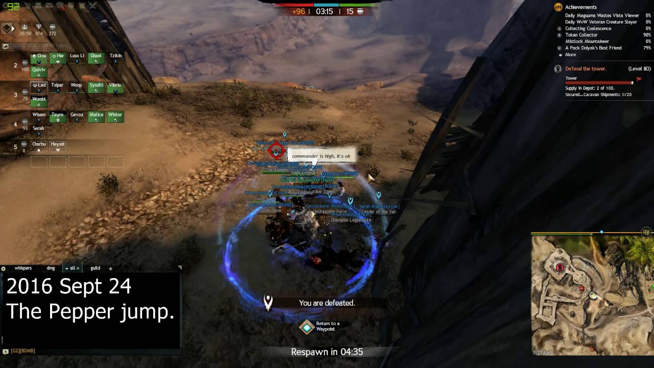 2016 Sept 24 - The Pepper jump - YouTube