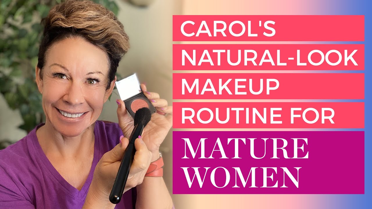 Natural Looking Makeup Routine For Mature Women | Carol Tuttle - YouTube