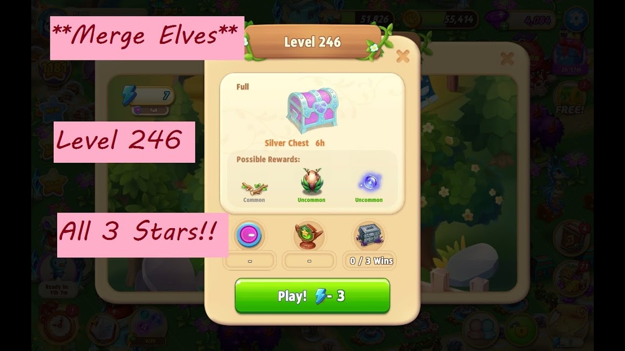 Merge Elves *Level 246* All 3 Stars! - YouTube