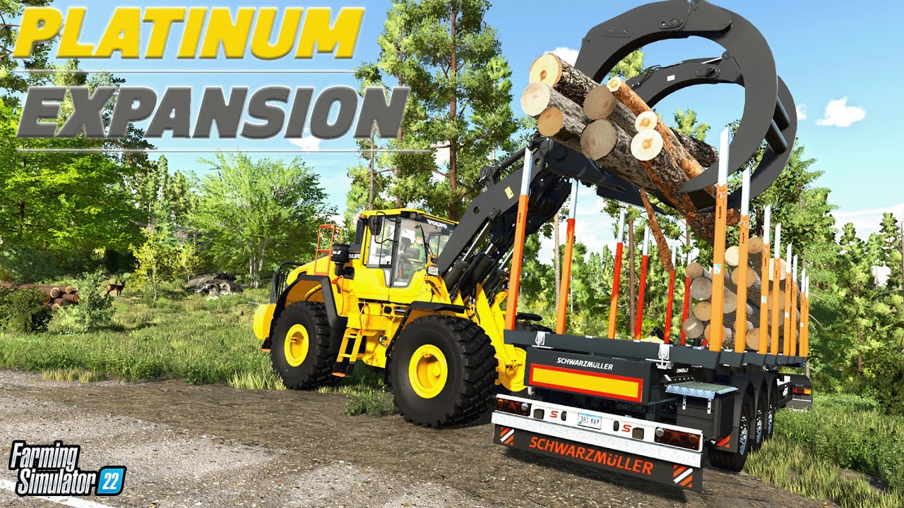 Trying out the Platinum Expansion for Farming Simulator 22 | Last ...
