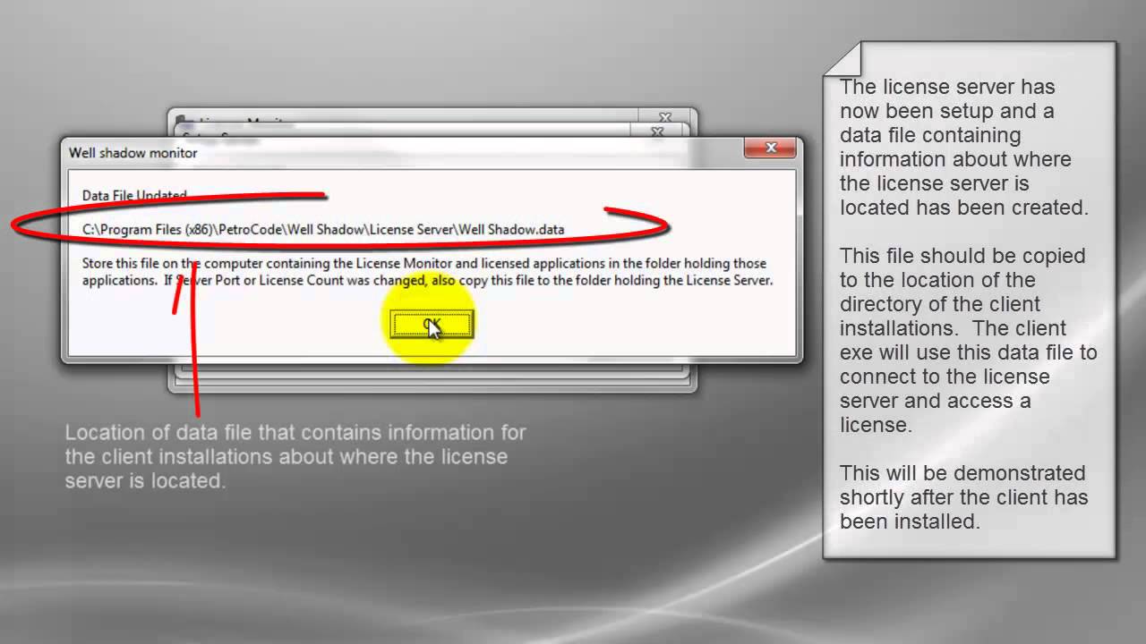 Well Shadow: License Server Installation - YouTube