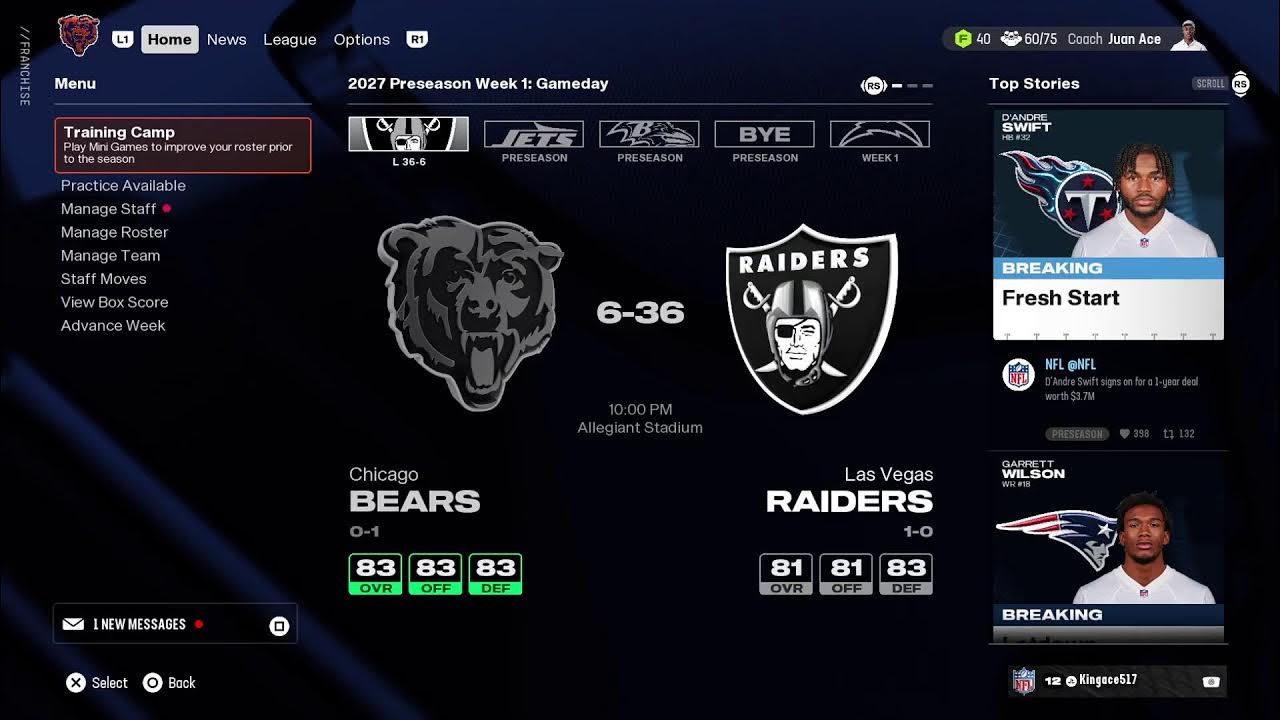 #CHI VZ #LVR #S5 #DFB WK1 - YouTube