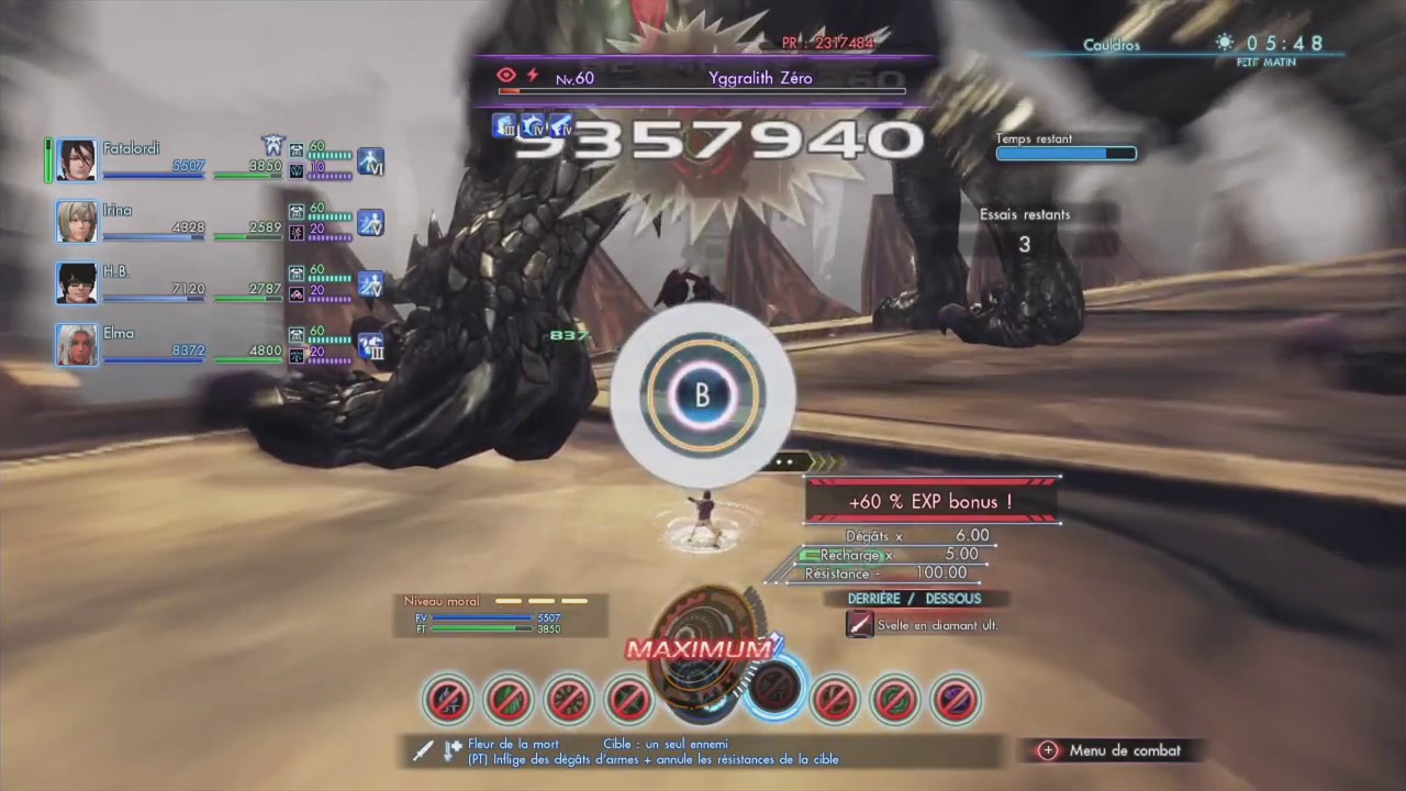 Xenoblade X | ONLINE | RP Run Yggralith Zero Blossom with bots : 3600 ...