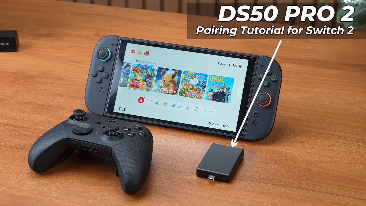 Mcbazel DS50 PRO 2 Pairing Tutorial for Switch 2 - YouTube