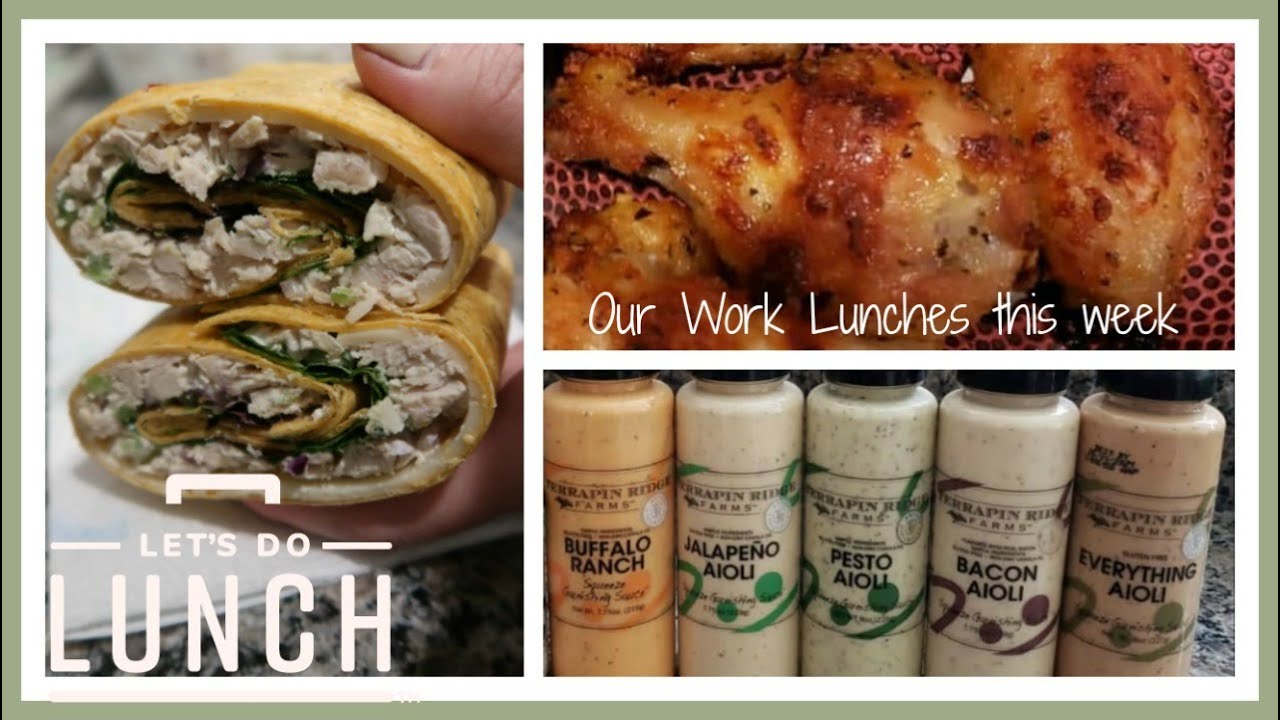 Our Work Lunches for the week - YouTube