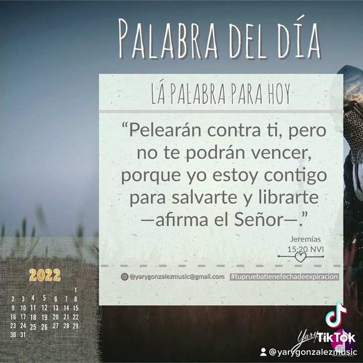 La palabra para hoy 🙋🏻‍♀️La palabra del día #323 - YouTube