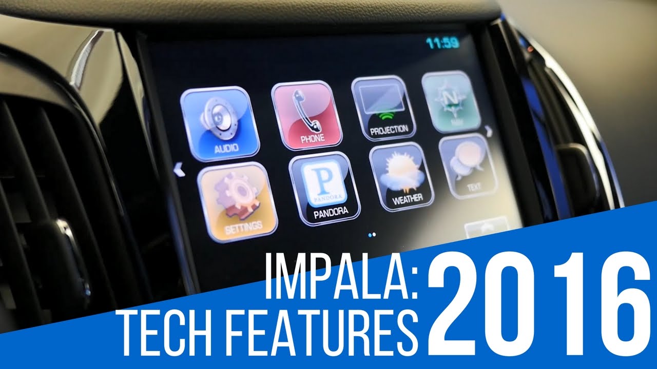 2016 Chevrolet Impala: Tech Features - YouTube