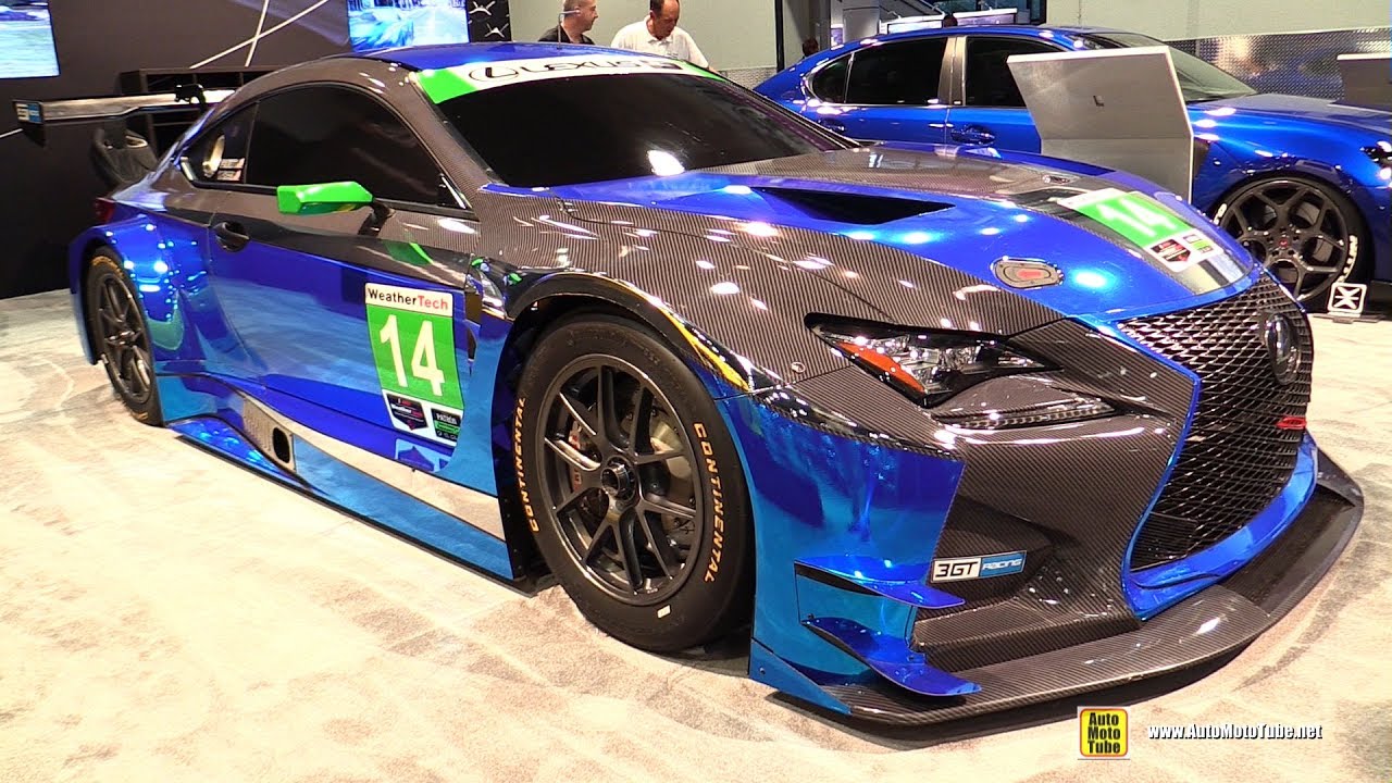 2017 Lexus RCF GT3 - Exterior Walkaround - SEMA 2016 - YouTube