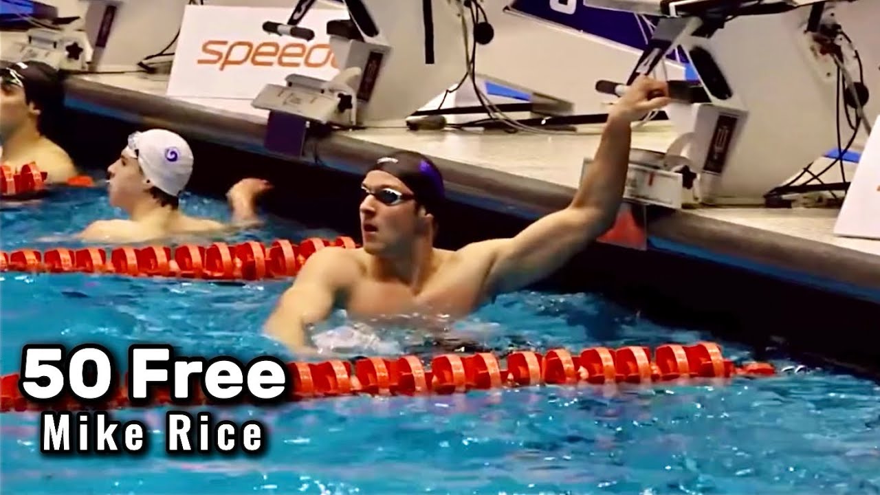 Mike Rice With Impressive Swim In Mens 50 Free | 2025 Speedo Winter ...