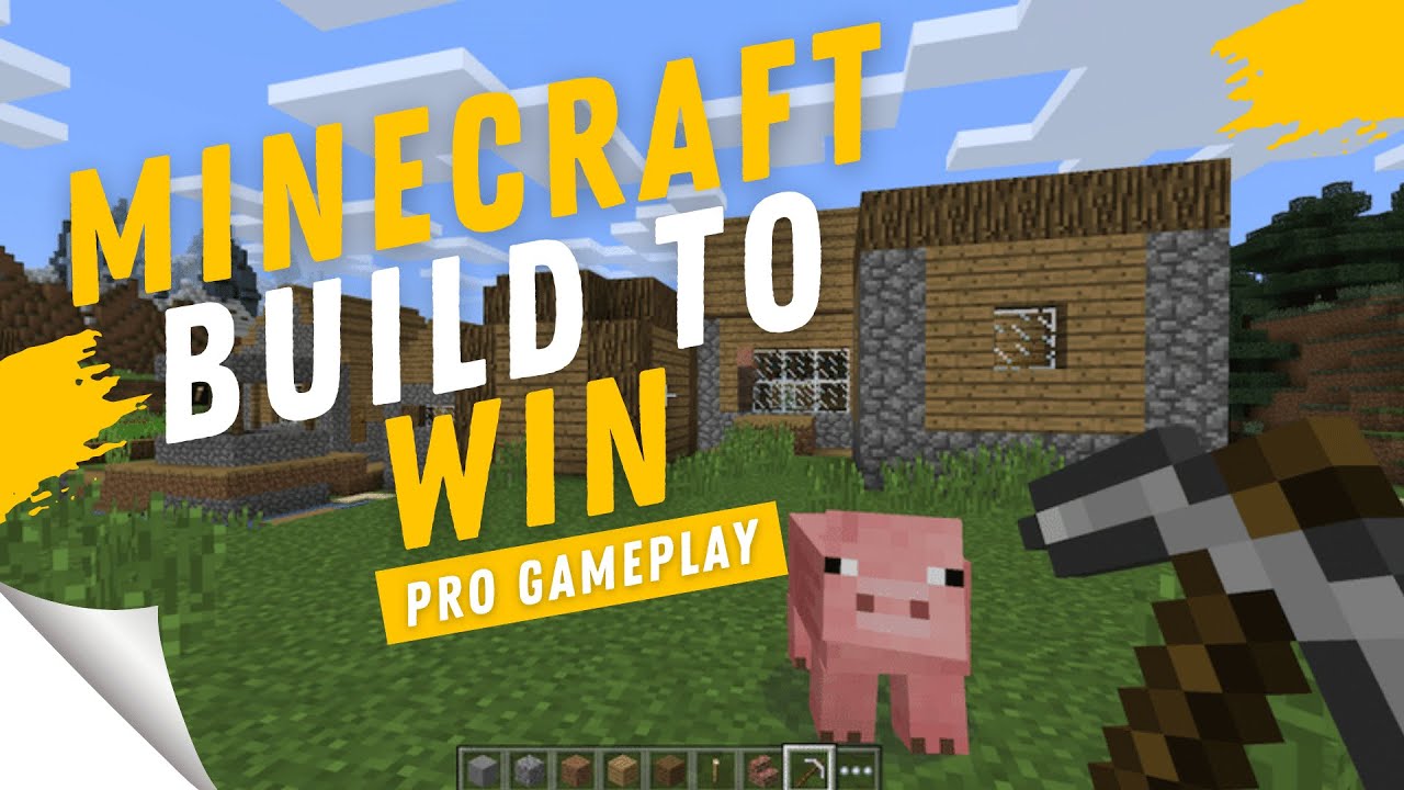 MINECRAFT GAMEPLAY | BUILD TO WIN - YouTube