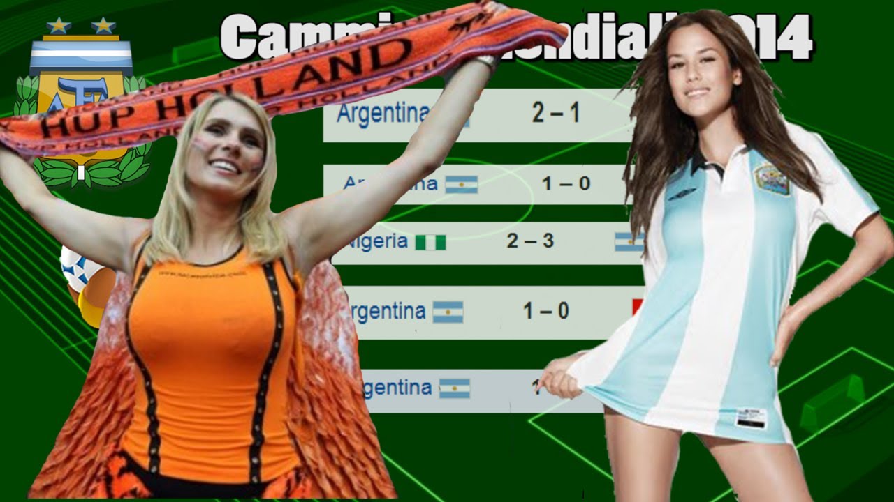 Olanda Argentina 2014 - Messi Vs Robben : Video Formazioni - YouTube