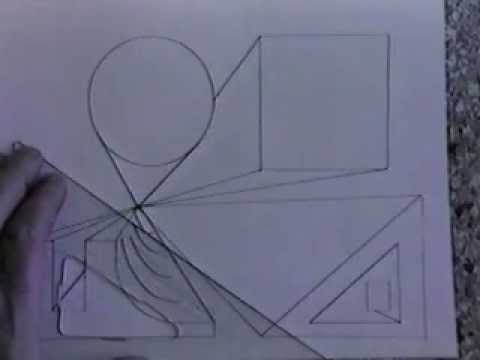 1 Point Perspective Art Practice - YouTube