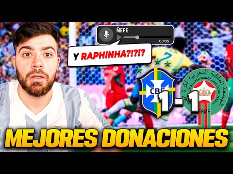 LA COBRA RECIBE DONACIONES TRAS EL EMPATE DE BRASIL 1-1 MARRUECOS: ¿VINICIUS JUEGA SOLO?