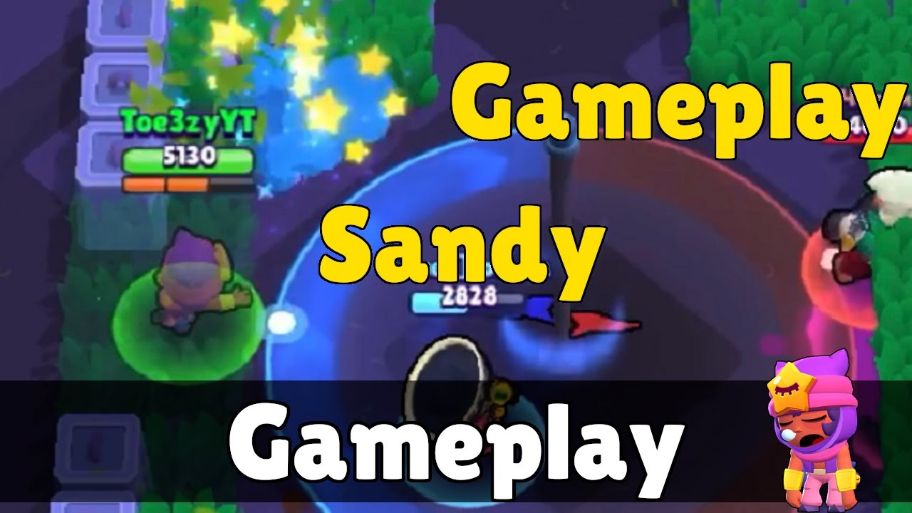 Brawl Stars SANDY Gameplay - YouTube