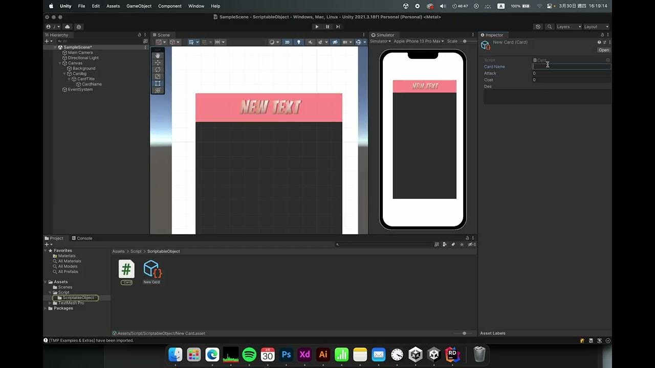中文 Unity 無廢話教學 - Introduction to Scriptable Object 可序列化的數據容器簡介 - YouTube
