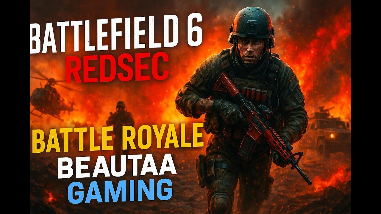 Battlefield 6 RED SEC | INSANE Battle-Royale Launch Gameplay # ...