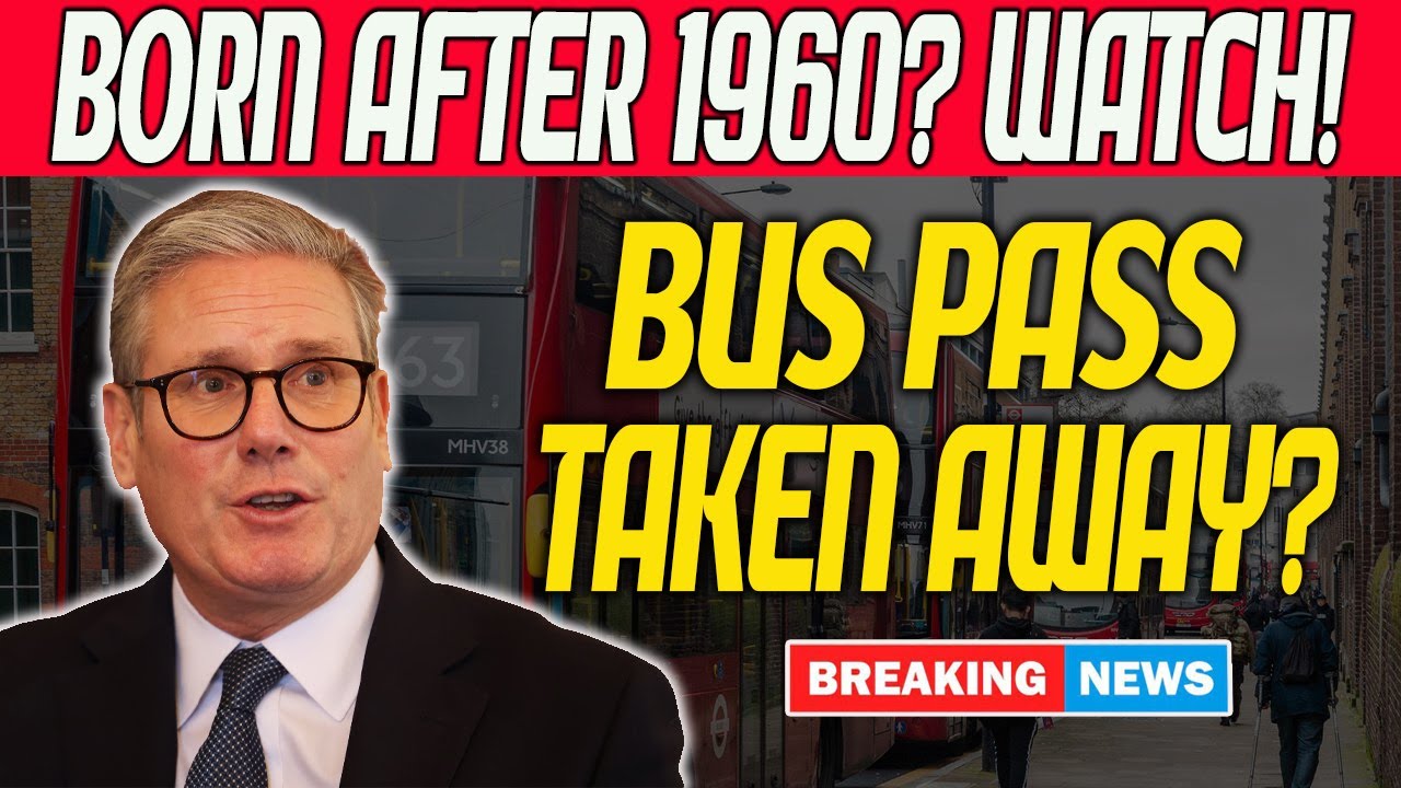 🚍 Over-60s Warning: New Rules Could Scrap Your Free Bus Pass! - YouTube