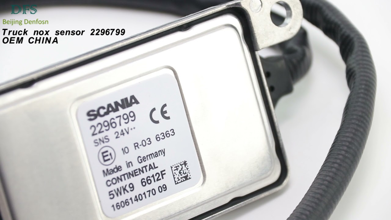 APPLY TO SCANIA TRUCK NOX SENSOR OEM NO: 2296799 / 5WK96612F - YouTube