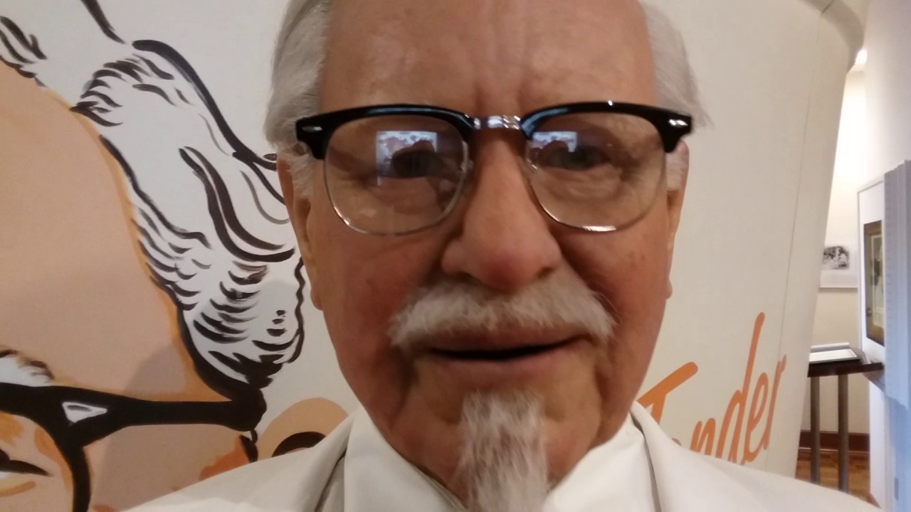 Colonel Sanders statute is creepy.. Ruded - YouTube