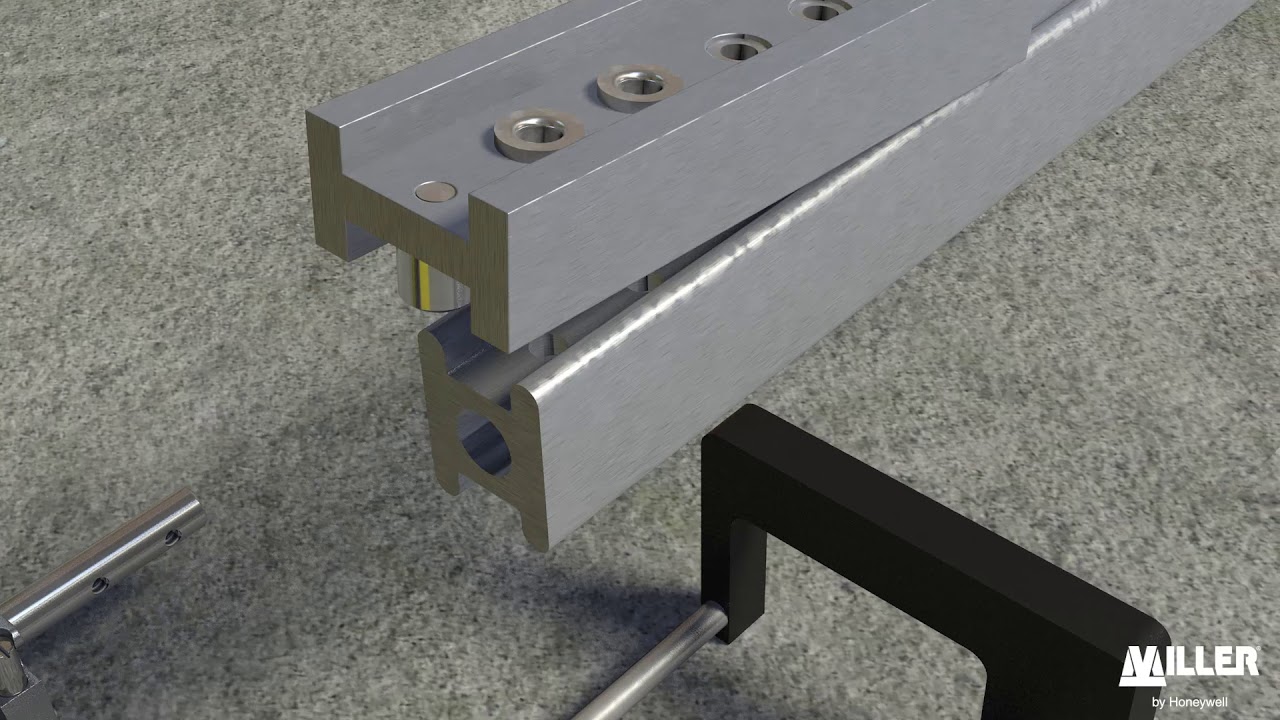 Miller® by Honeywell - Söll MultiRail Horizontal Aluminum - Rail ...