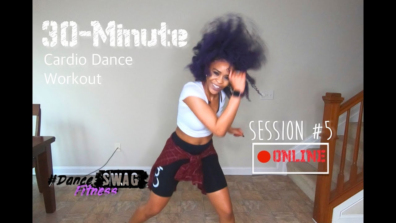 30-Minute Cardio Dance Workout Session #5 - YouTube