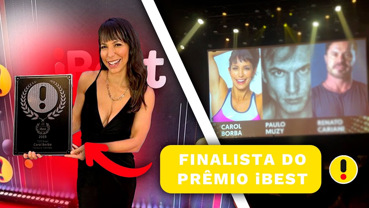 Fui finalista do prêmio iBest em SP !! - YouTube