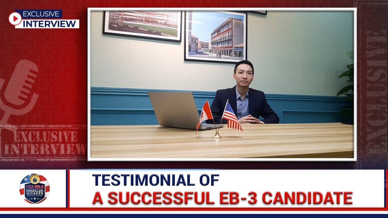 EB3 - Testimonial of a successful candidate - YouTube