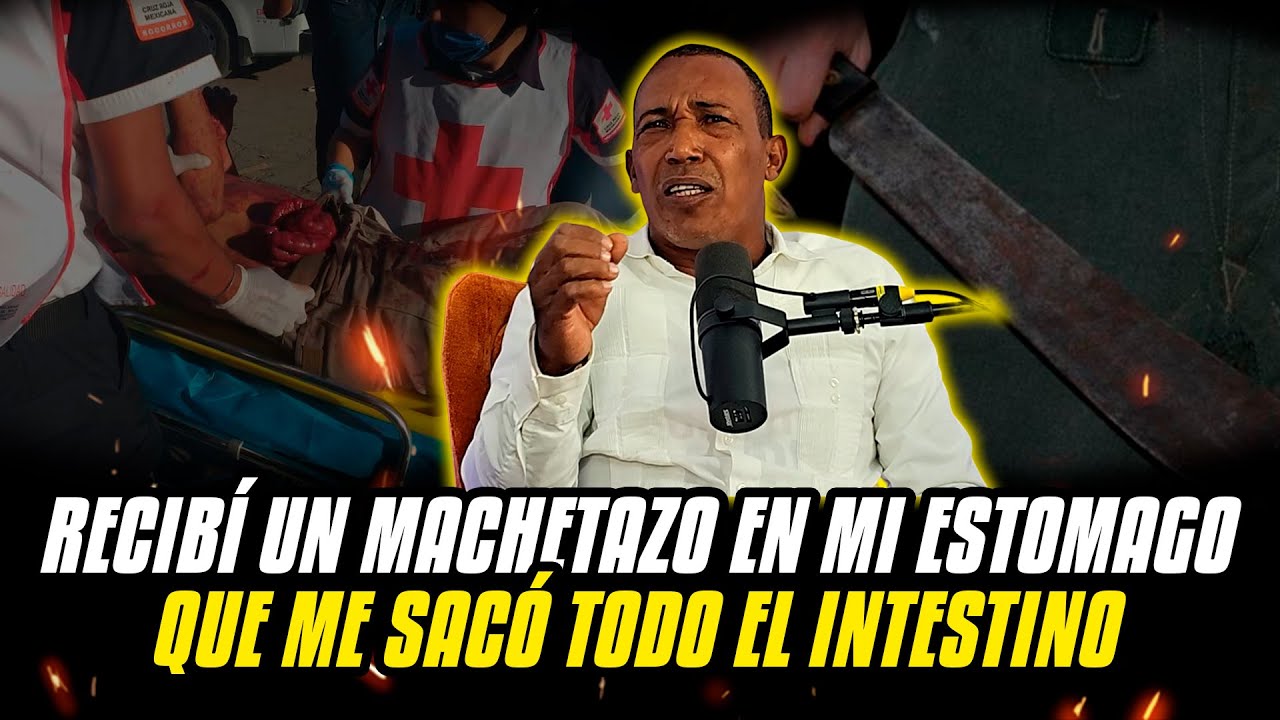 😨TE VA A ERIZAR LA PIEL | RECIBIÓ UN MACHETAZO EN EL ESTOMAGO Y LE ...