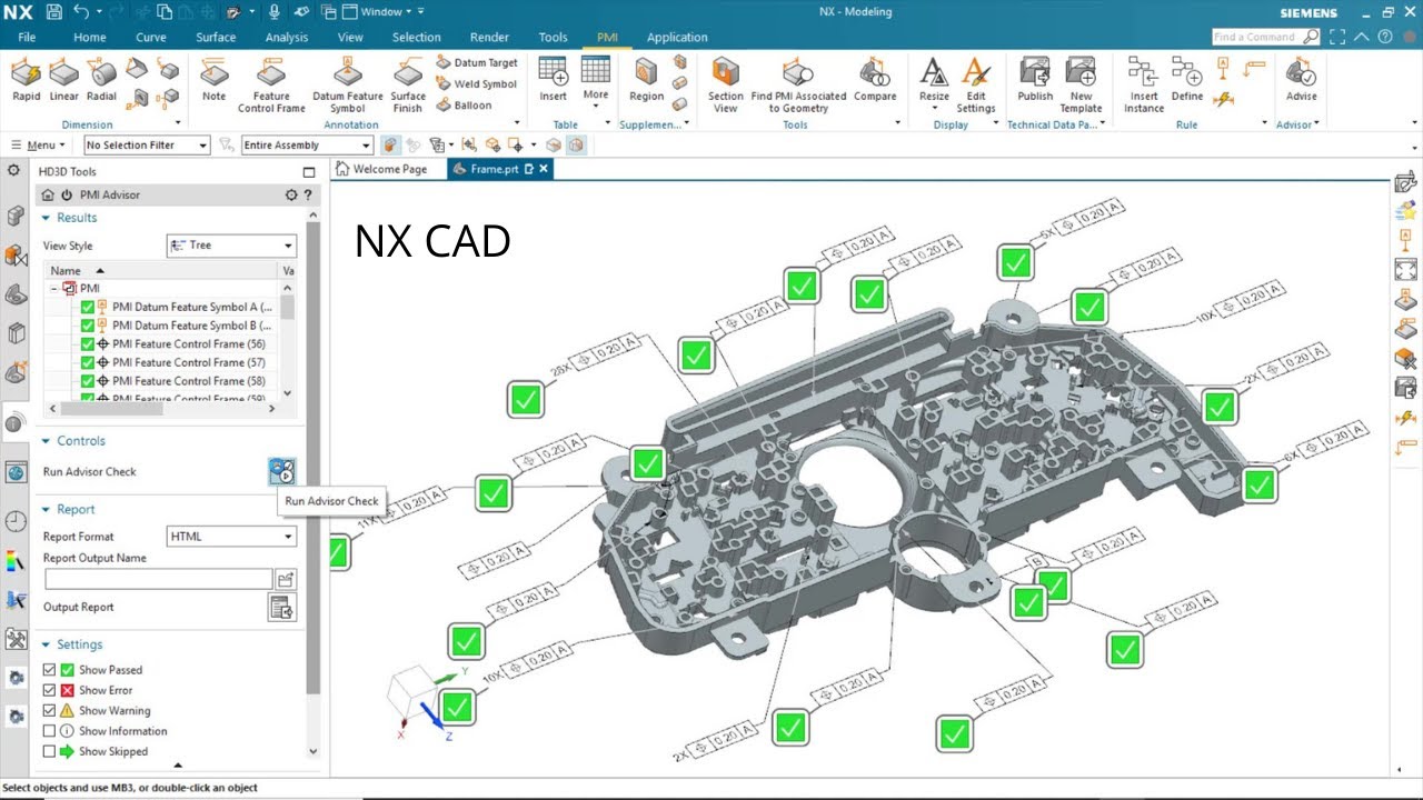 NX 1953 NX MBD PMI Advisor - YouTube